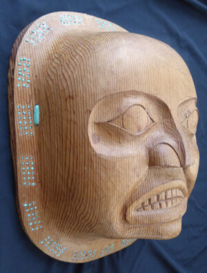 Northwest Coast First Nations Art Large Moon Mask ⋆ Copper Shield ...