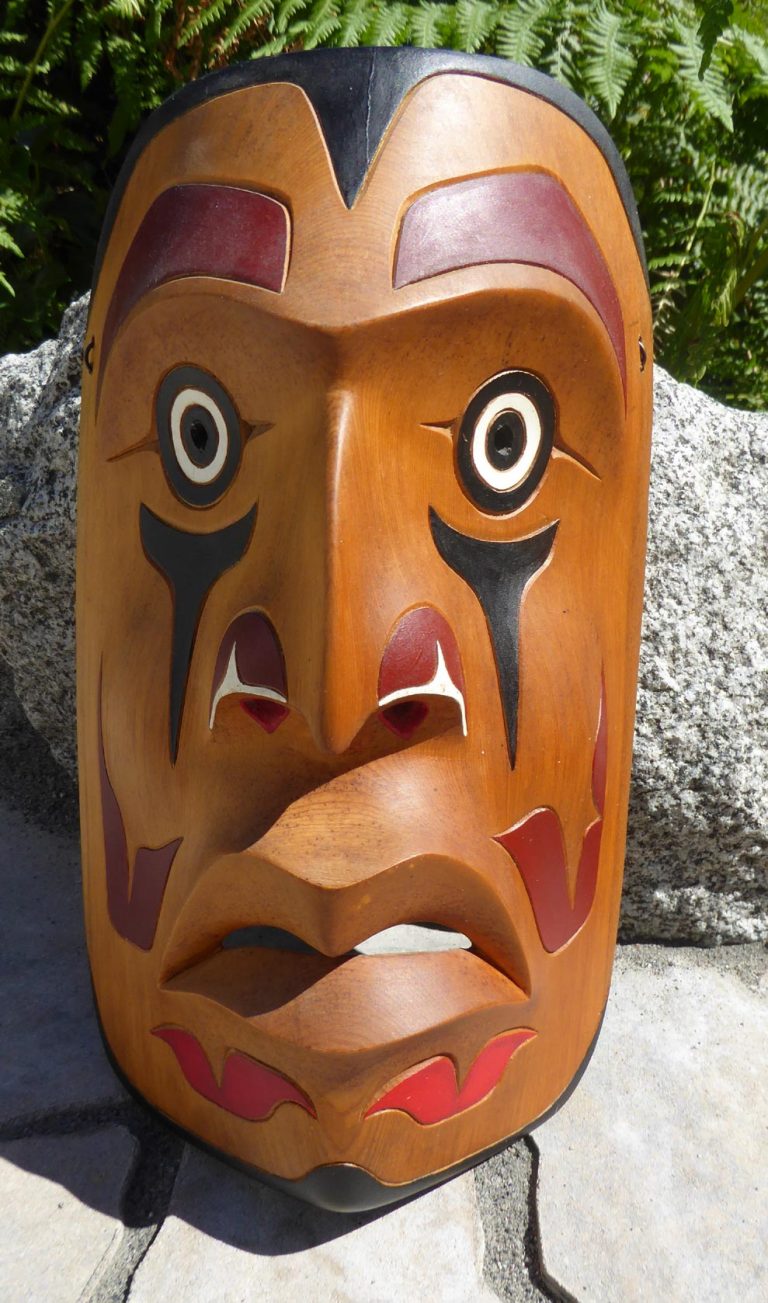 Northwest Coast Canada First Nations Potlatch Ceremonial Mask ⋆ Copper ...