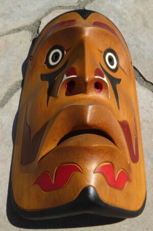 Northwest Coast Canada First Nations Potlatch Ceremonial Mask ⋆ Copper ...