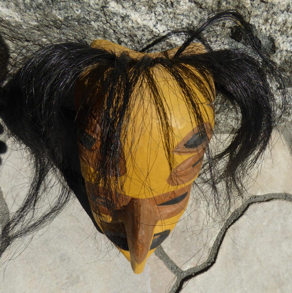 Canada First Nations Northwest Coast BC EYE of the SHAMAN Mask ⋆ Copper ...