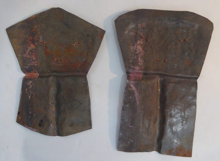 Canada First Nations Northwest Coast Pair of COPPER Shields RARE ⋆ Copper Shield Tribal Art