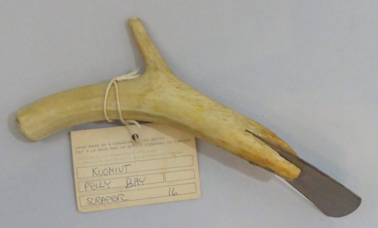 Canada First Nations Inuit Animal Hide Scraper Artifact AUTHENTIC ⋆ ...