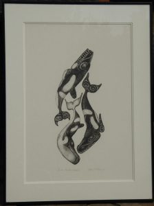 Bill Reid Canadian Native Artist "Three Haida Whales" Lithograph ⋆ ...